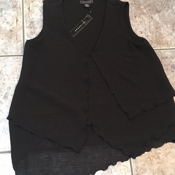 Metaphor | Tops | Metaphor Black Sleeveless Top | Poshmark
